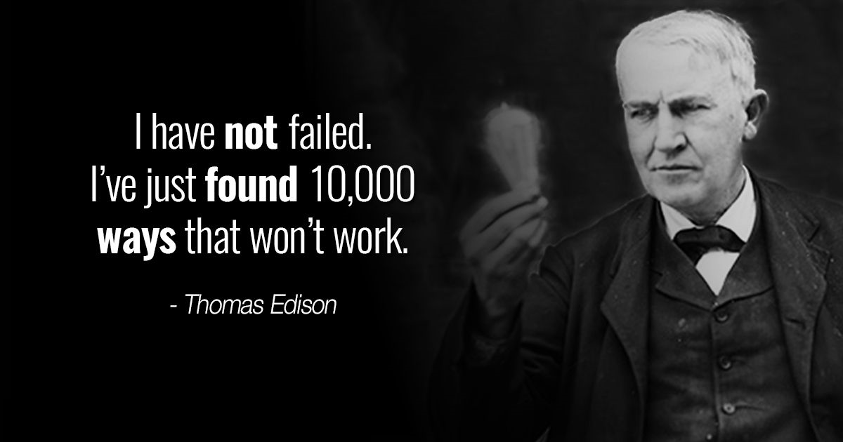 The Man Who Refused to Give Up: Thomas Edison’s 10,000 Failures Before ...